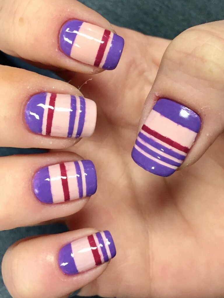 35 Funkiest Striped Nail Art Ideas To Sport The Cool Look