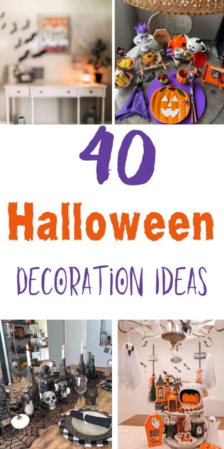 40 Easy Halloween Decoration Ideas For Small Spaces