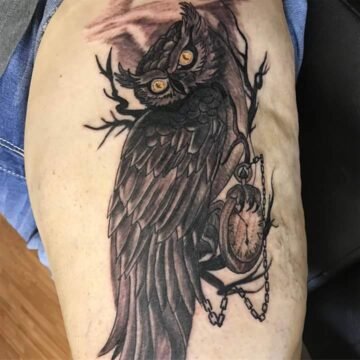 40+ Unique Owl Tattoo Designs For Your Next Ink Session - Gravetics