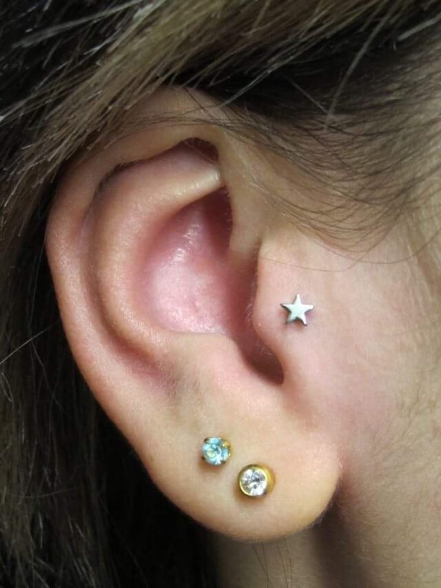 40 Trendy Tragus Piercing Ideas That Ooze Confidence - Gravetics