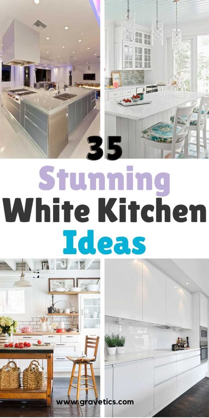35 Extraordinary White Kitchen Ideas And Designs