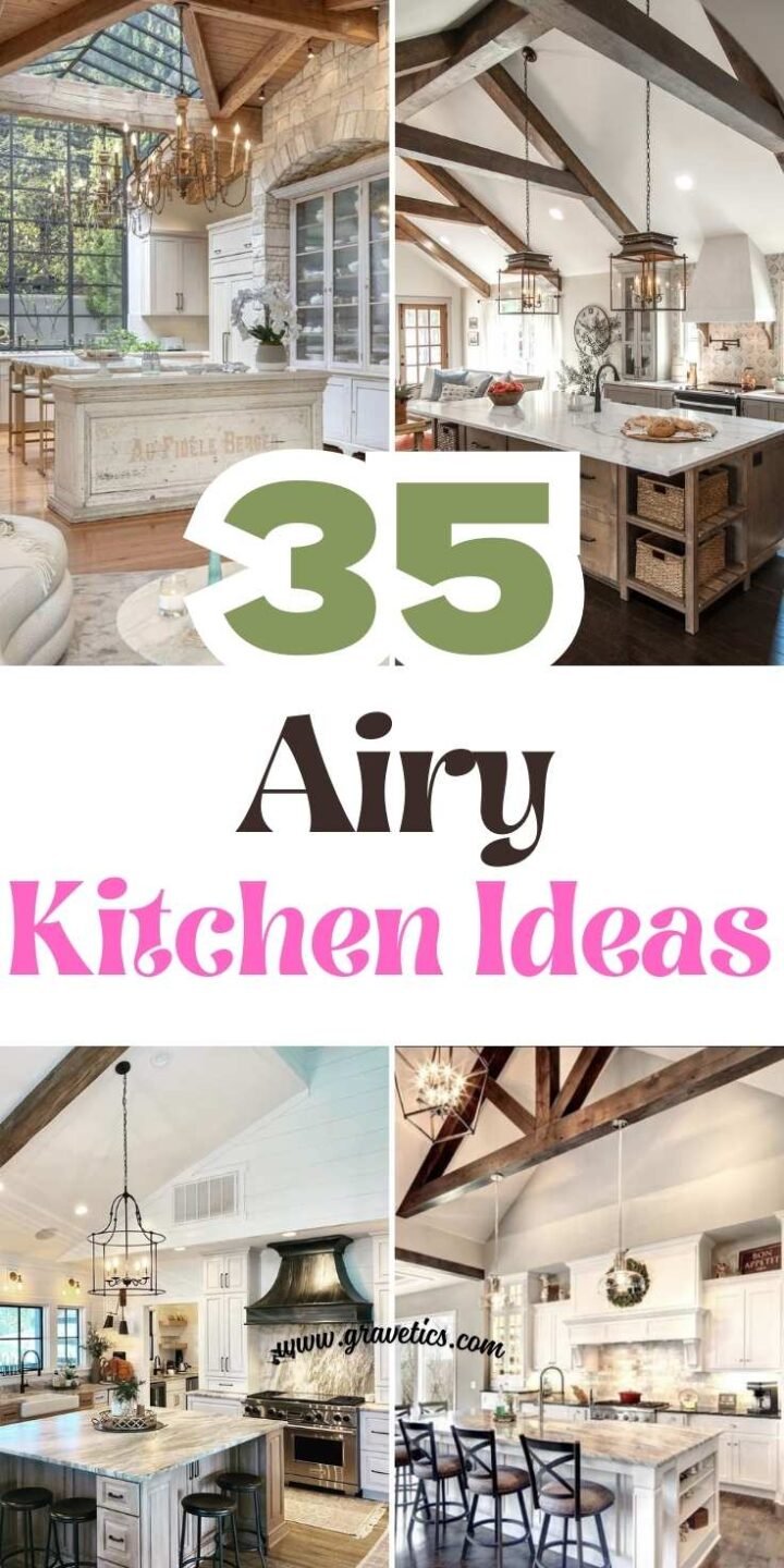20 Airy Kitchen Ideas - Easy Look For Your Kitchen Renovation