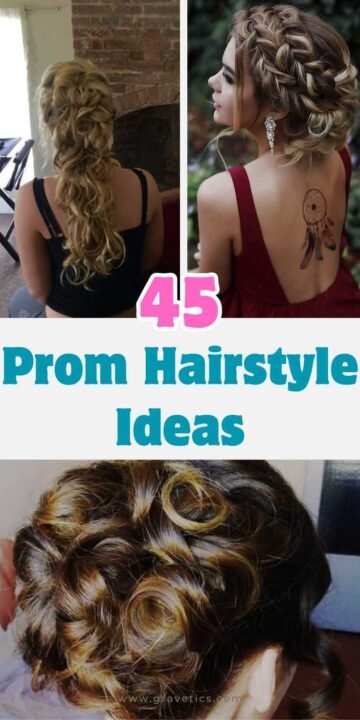 45 Elegant Prom Hairstyle Ideas To Look Amazing