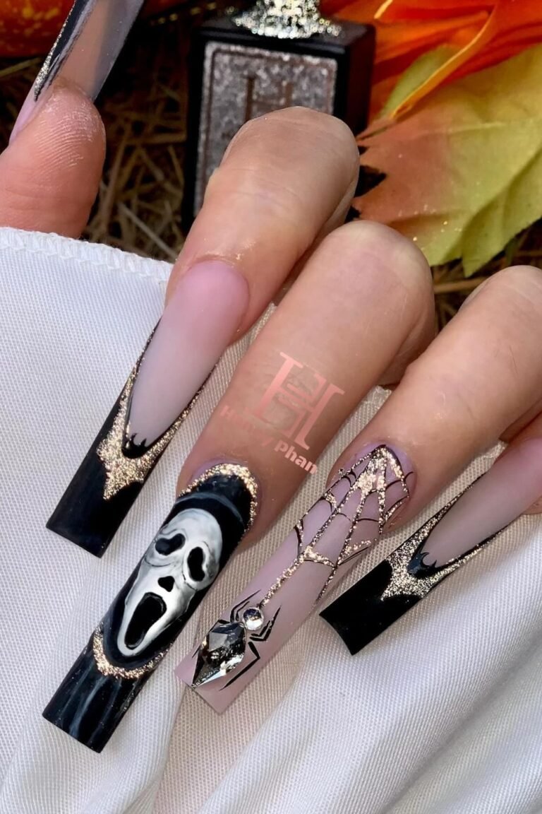 30 Halloween Acrylic Nail Ideas 2025: Unleash Your Spooktacular Style