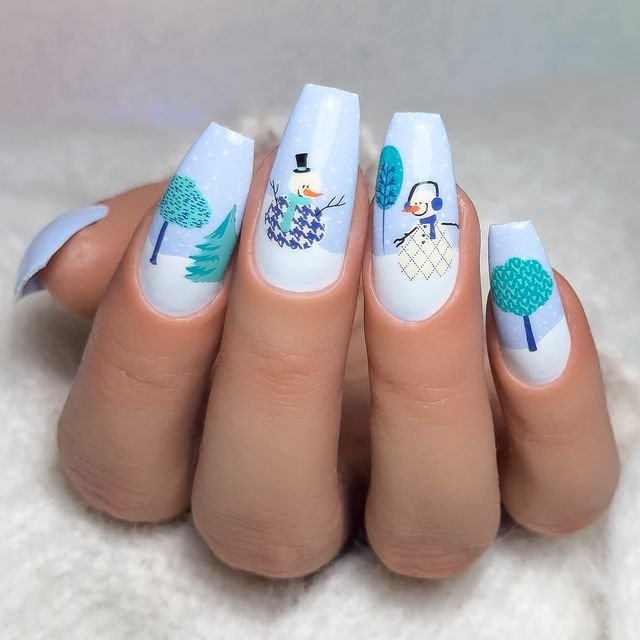 25 Funky Winter Nail Designs To Try This Season