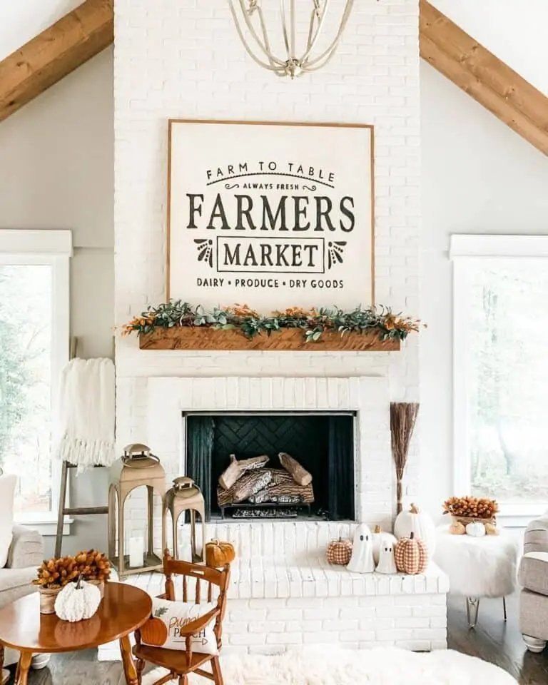 25 Best Fall Fireplace Decor Ideas For A Warm Autumn Aesthetic