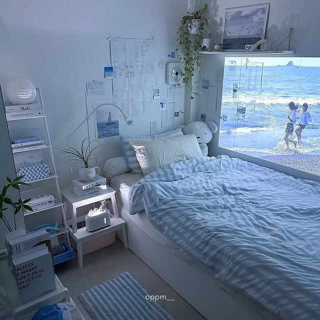 15 Blue Dorm Room Ideas For The Ultimate Student Sanctuary
