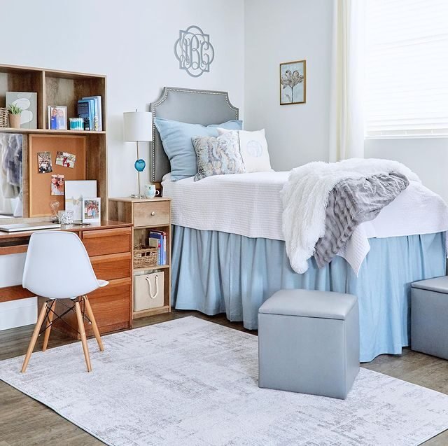 15 Blue Dorm Room Ideas For The Ultimate Student Sanctuary