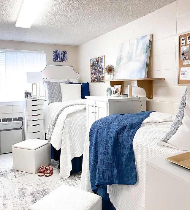 15 Blue Dorm Room Ideas For The Ultimate Student Sanctuary
