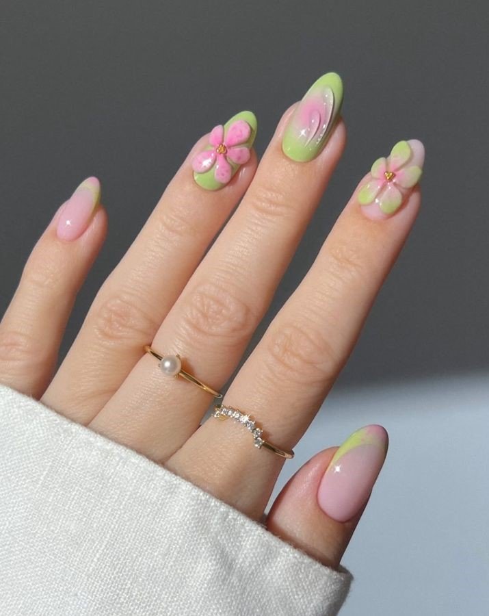 25 Chic And Trendy Matcha Latte Nail Art Inspiration