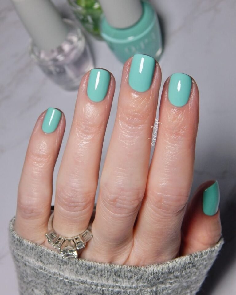 20 Stunning Turquoise Nail Ideas For A Fresh, Chic Look